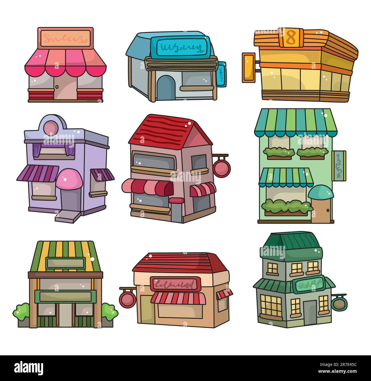 cartoon house icon Stock Vector Image & Art - Alamy