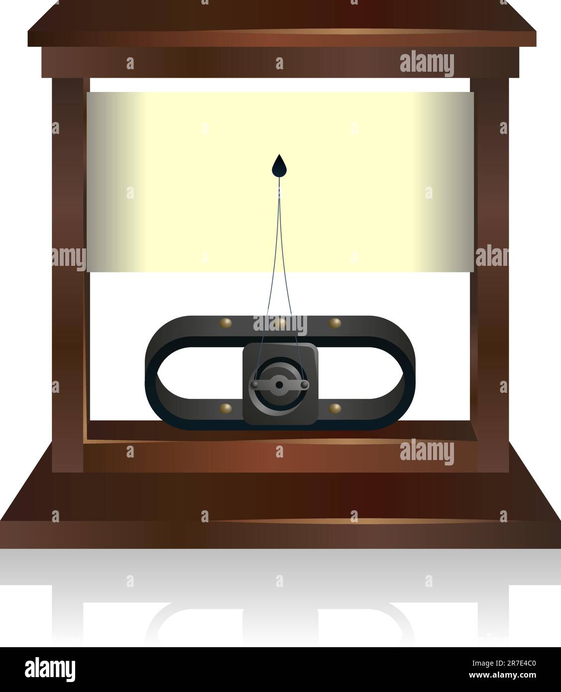 photorealistic vector illustration of a galvanometer Stock Vector Image ...