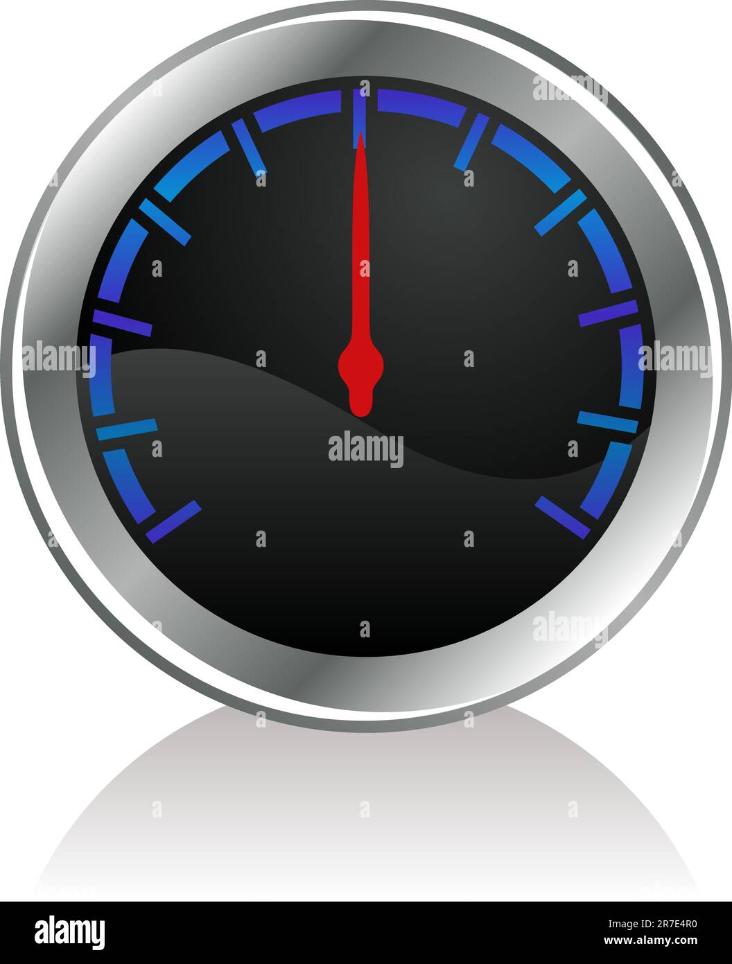 Glass gauge Stock Vector Images - Alamy