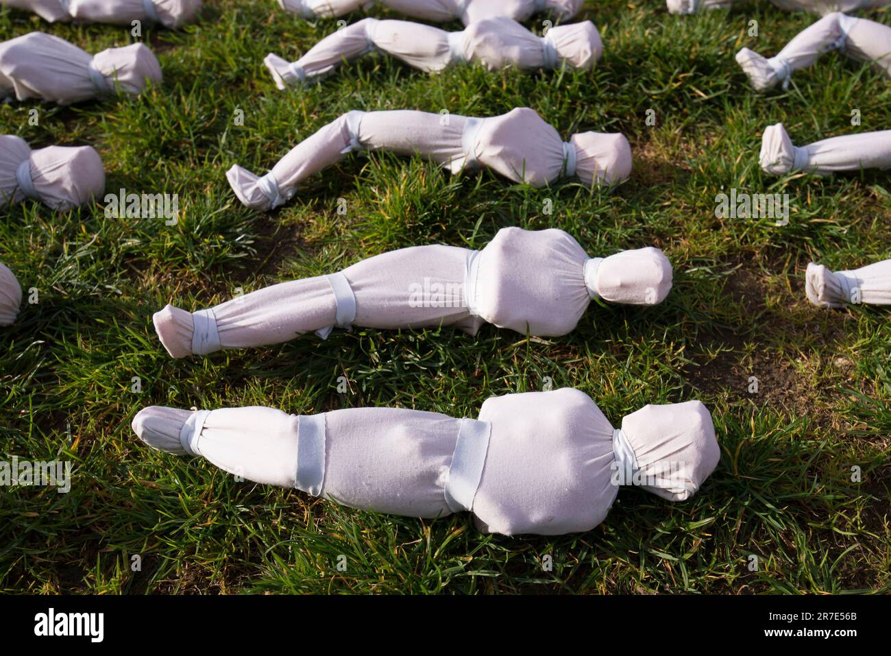 Shrouds of the Somme artwork commemorating the 72,396 British ...