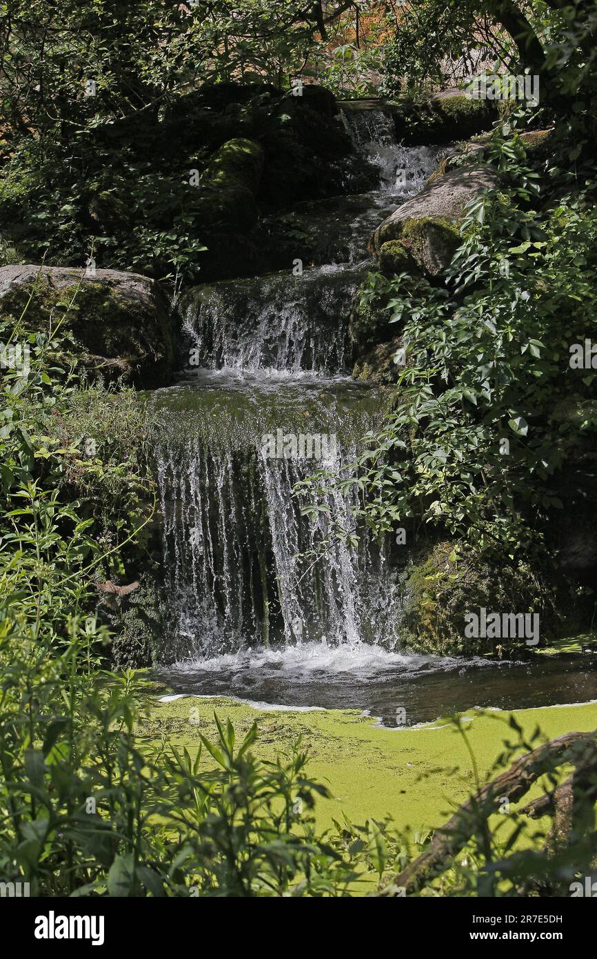 Waterfalls near Cholet in France Stock Photo - Alamy
