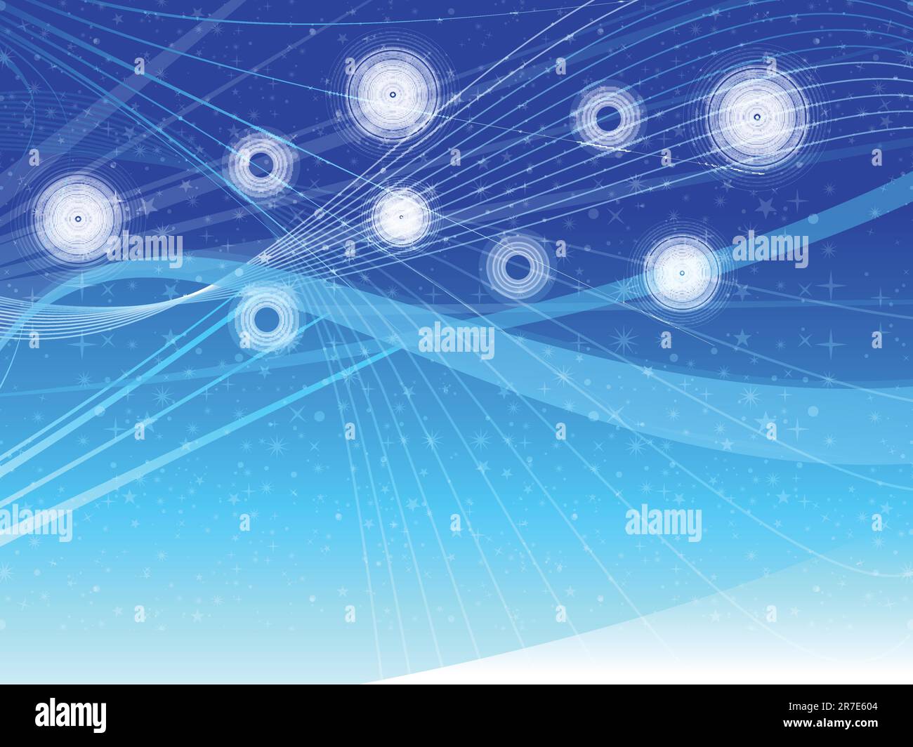 abstract blue background vector illustration Stock Vector Image & Art ...