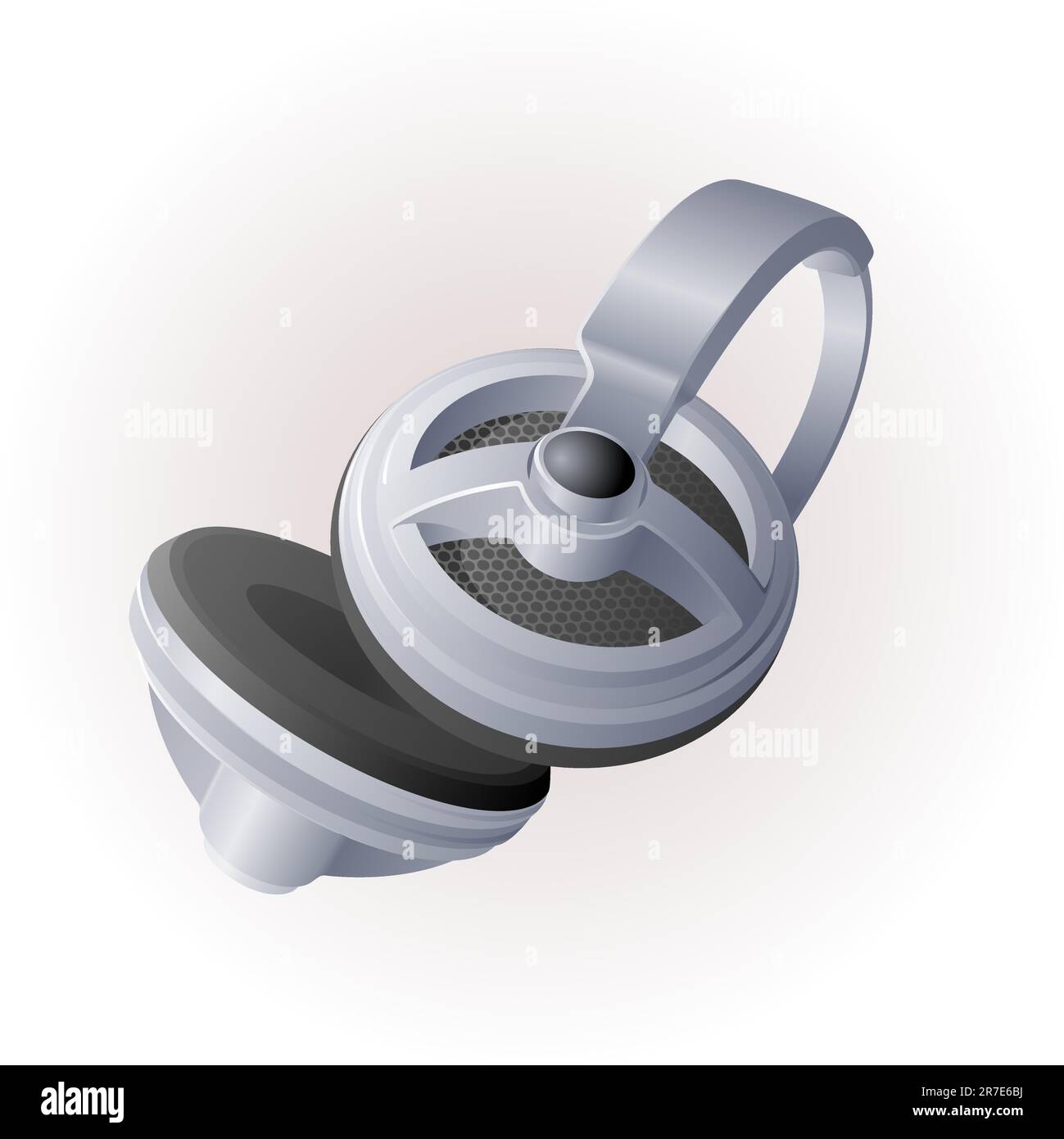 iconic illustration of a modern ear phone Stock Vector Image & Art - Alamy
