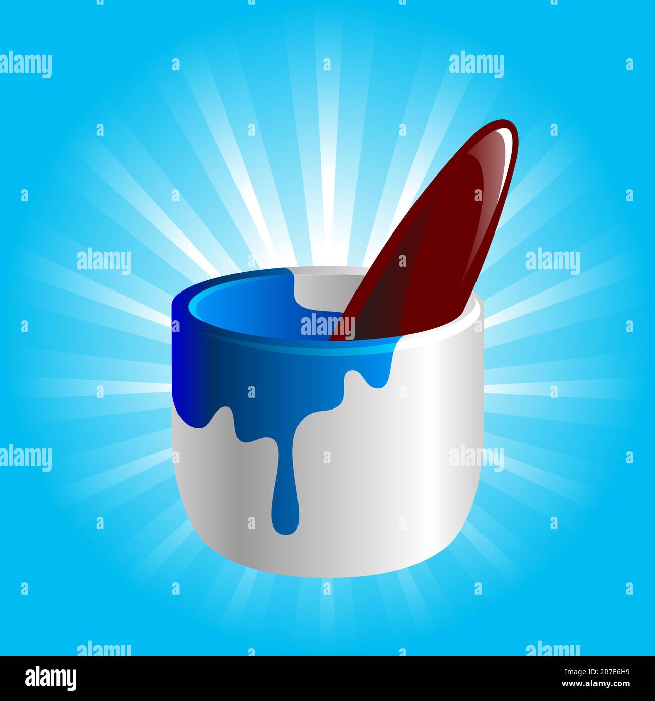 vector illustration of paint brush Stock Vector Image & Art - Alamy