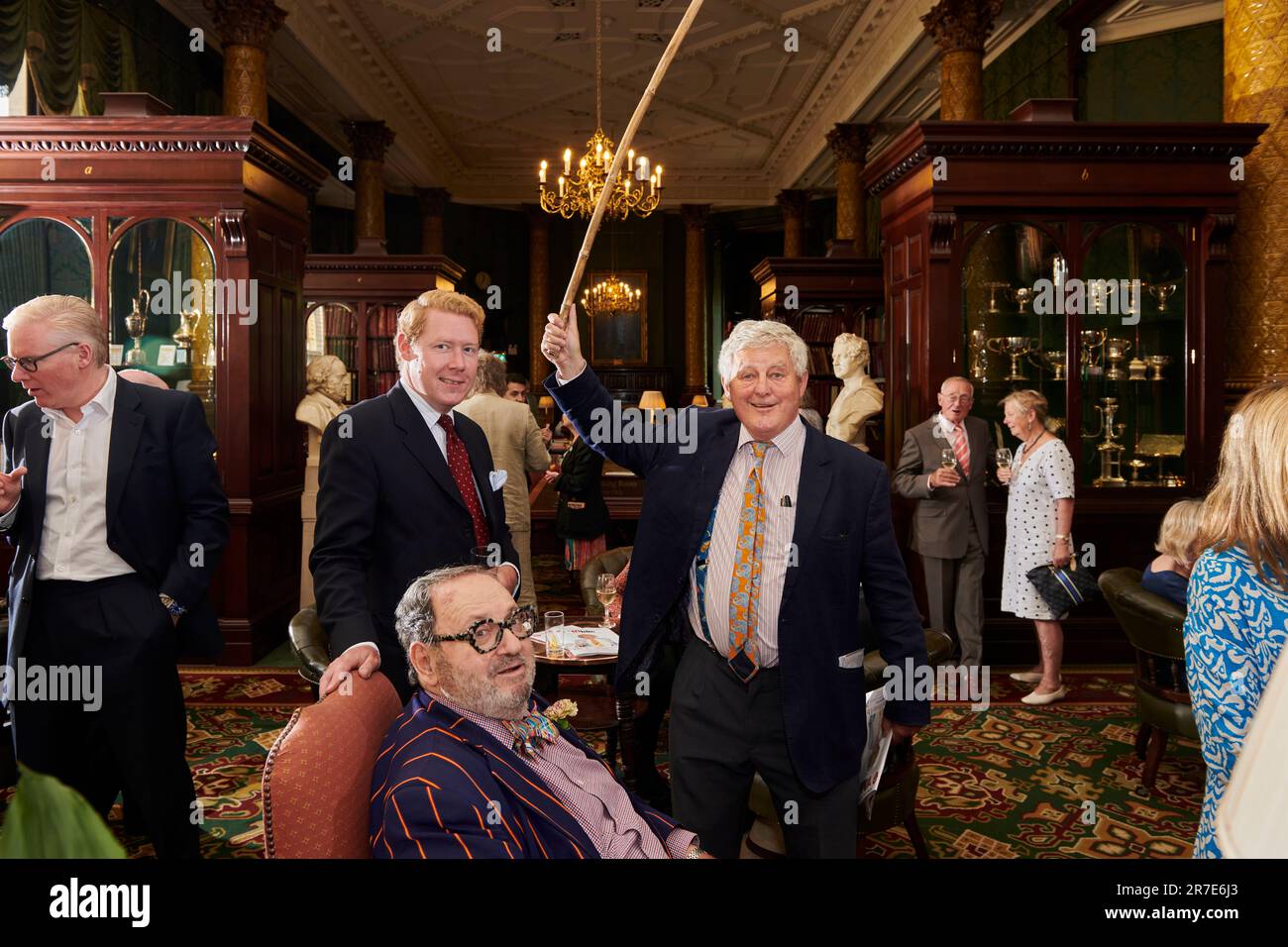 David Oldroyd-Bolt, James Hughes-Onslow, John Fingleton at the Oldie ...