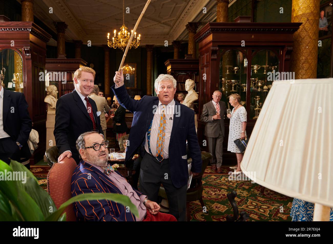 David Oldroyd-Bolt, James Hughes-Onslow, John Fingleton at the Oldie ...