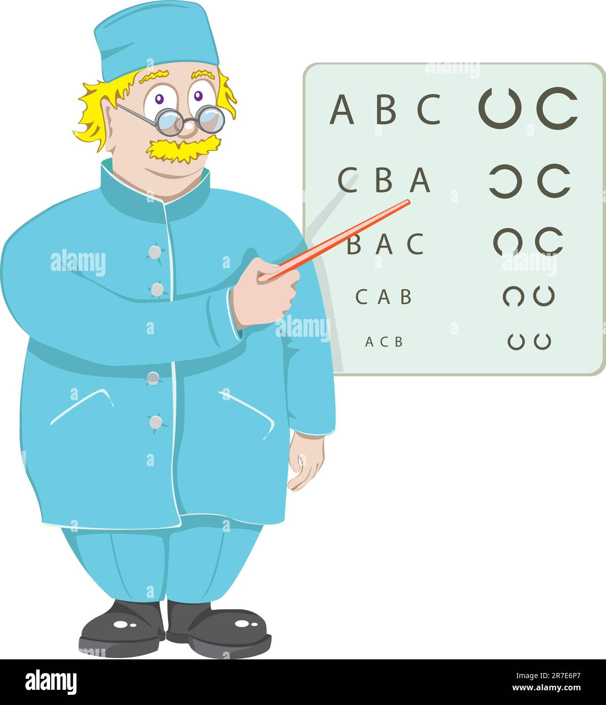 Blind teacher Stock Vector Images - Alamy