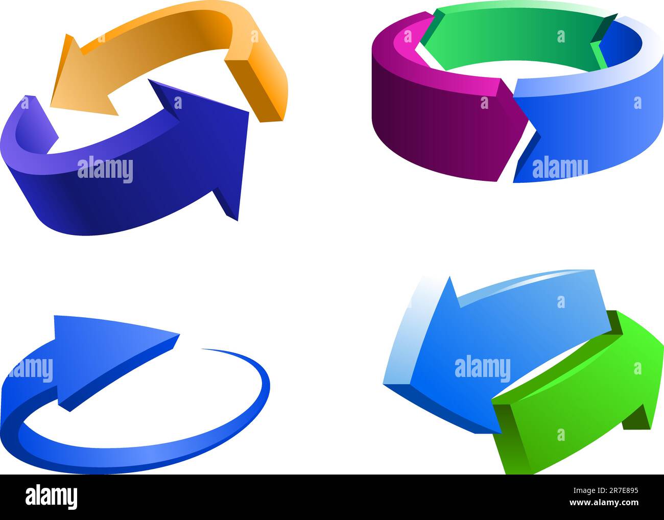 Purple arrows Stock Vector Images - Alamy