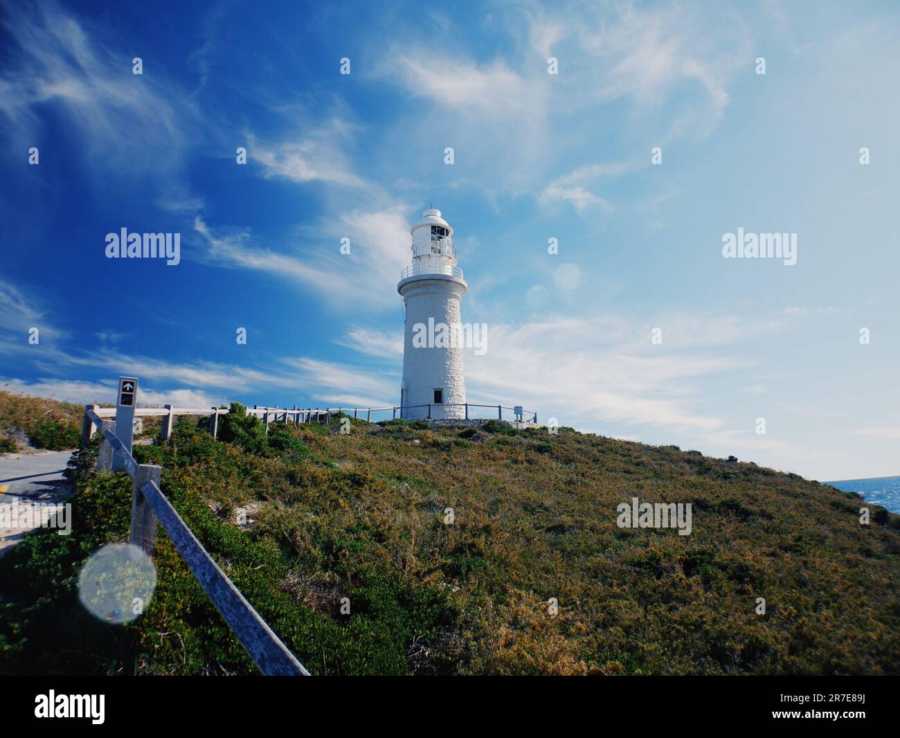 Bathurst Lighthouse, Rottnest Island Western Australia Stock Photo - Alamy