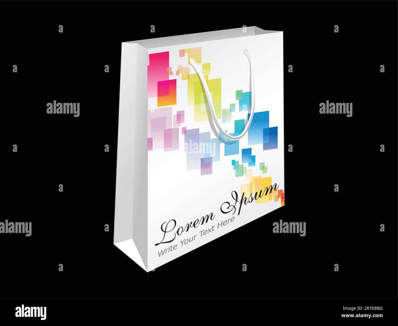 Shopping this way Stock Vector Images - Alamy