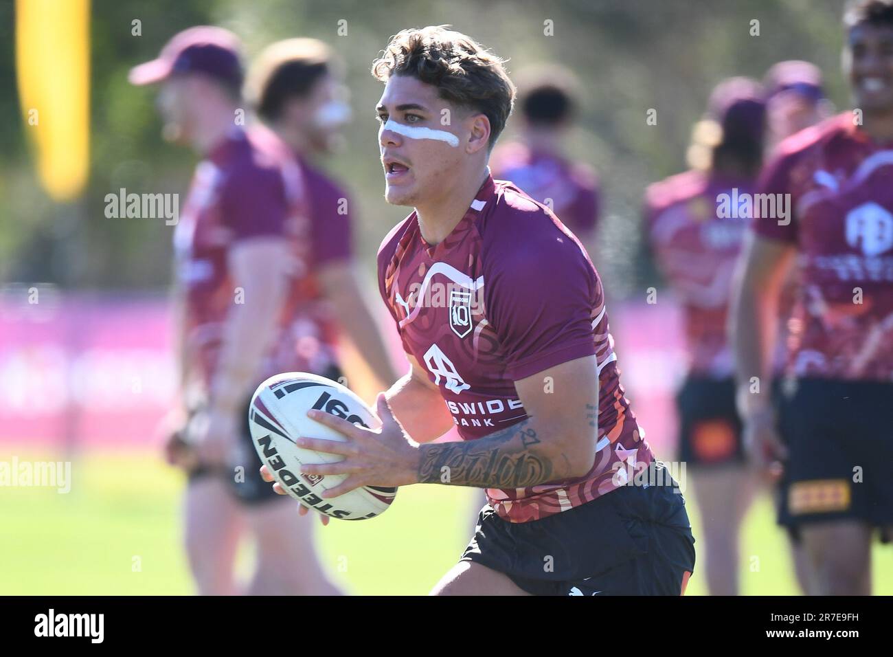 Gold Coast, Australia. 15th June, 2023. Reece Walsh is seen during a ...