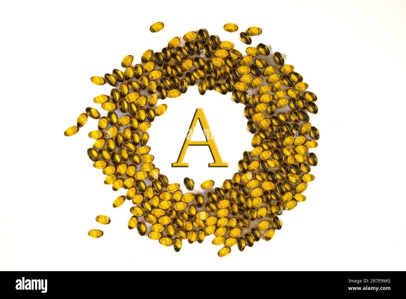 Capsules or tablets of vitamin A - retinol. Nutritional supplements for ...