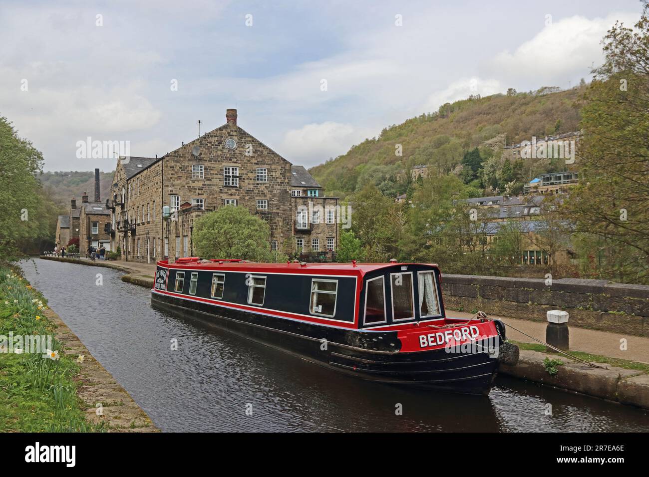 Rochdale Canal, Hebden Bridge Stock Photo - Alamy