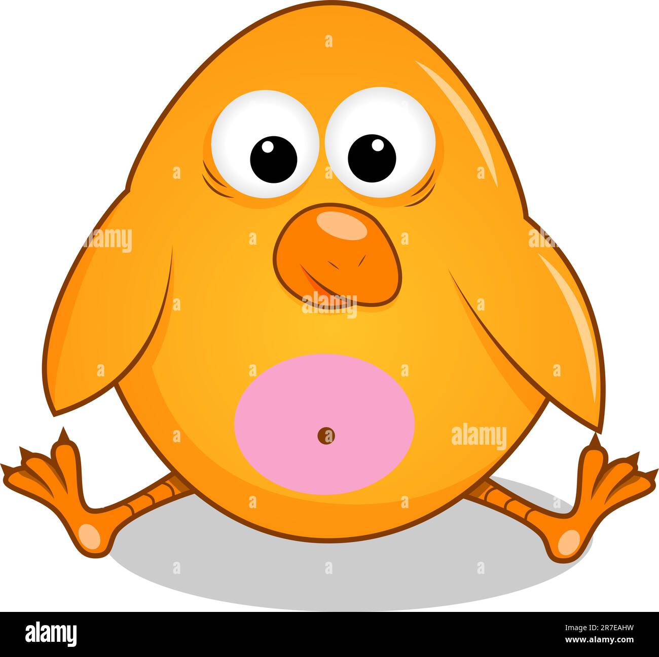 Vector picture with little poult Stock Vector Image & Art - Alamy