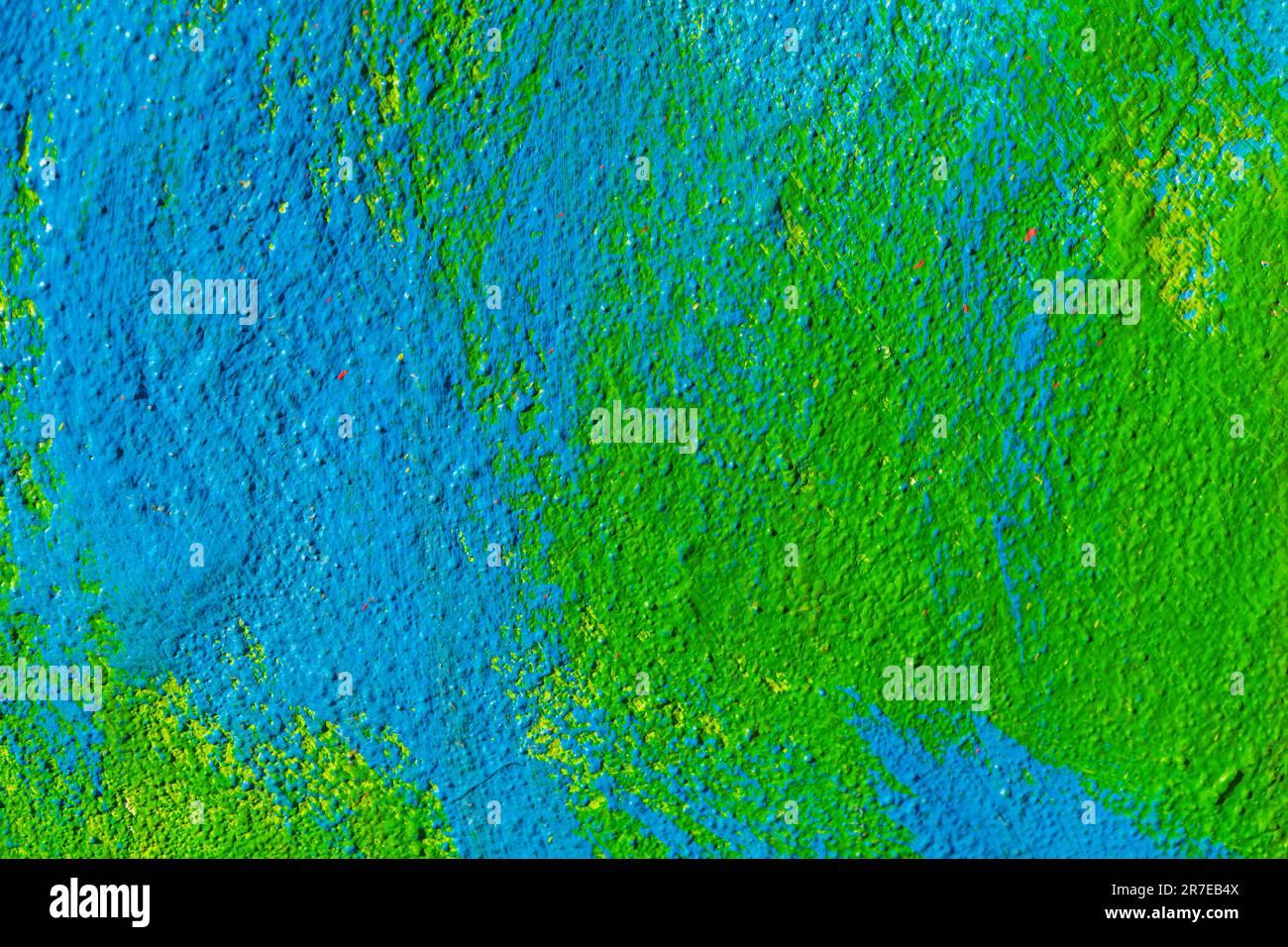 Textured plaster and paint background to create a background or ...