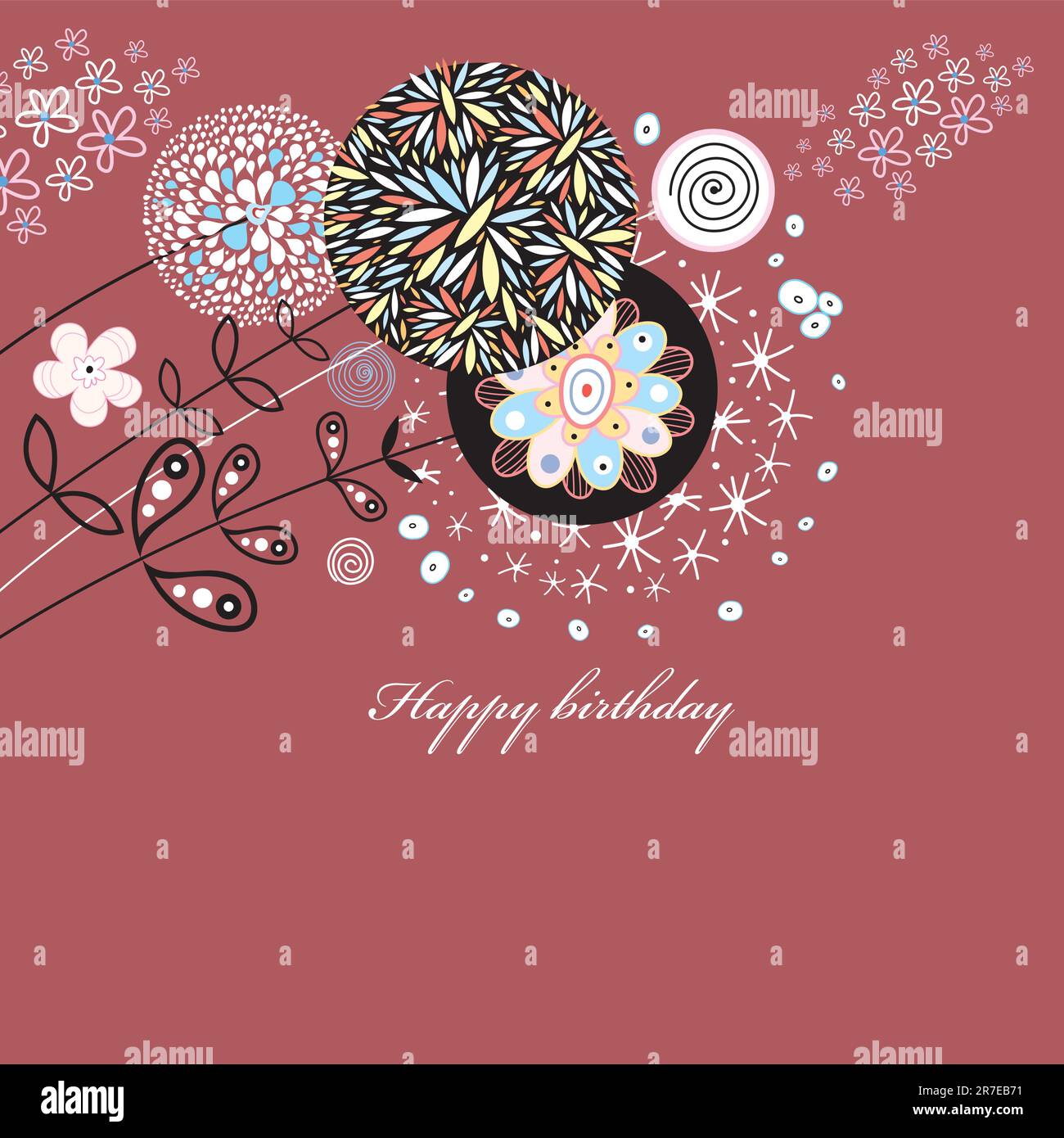 Red dark burgundy color Stock Vector Images - Alamy