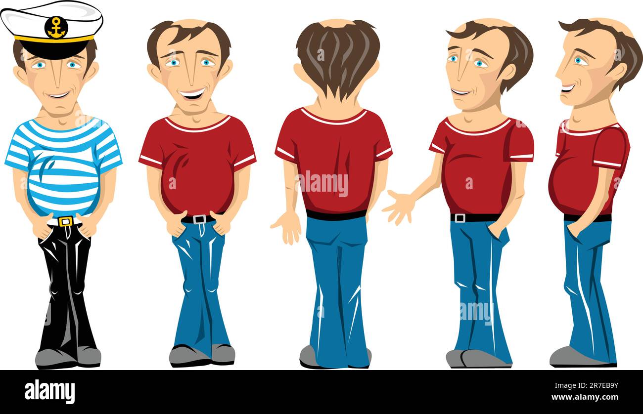 Cartoon image of man Stock Vector Image & Art - Alamy