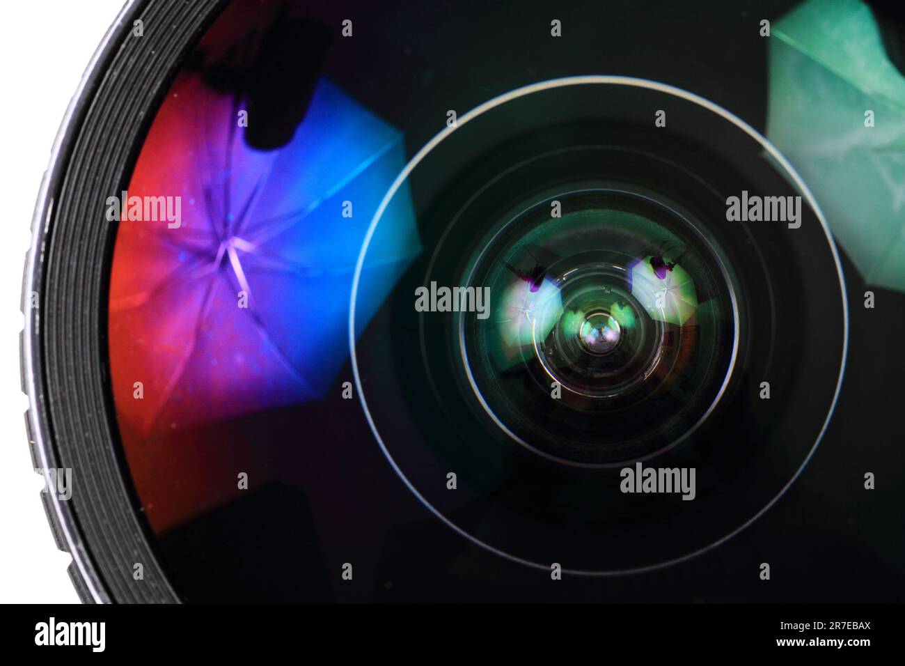 lens of photo camera (objective) as nice background Stock Photo - Alamy