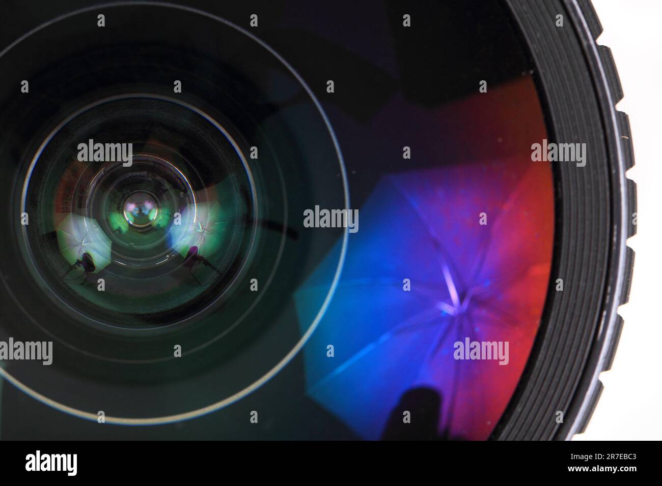 lens of photo camera (objective) as nice background Stock Photo - Alamy