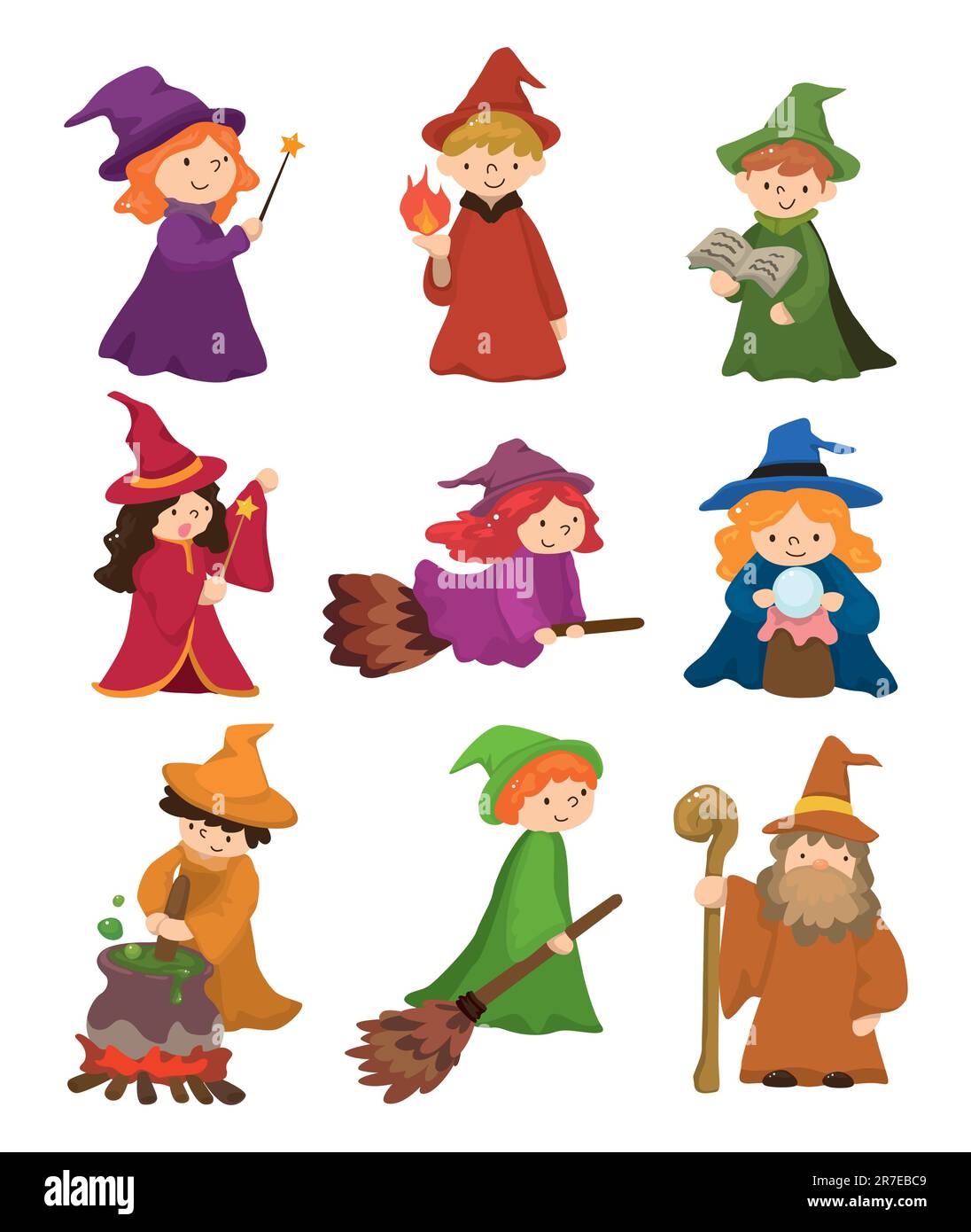 Female wizard Cut Out Stock Images & Pictures - Alamy