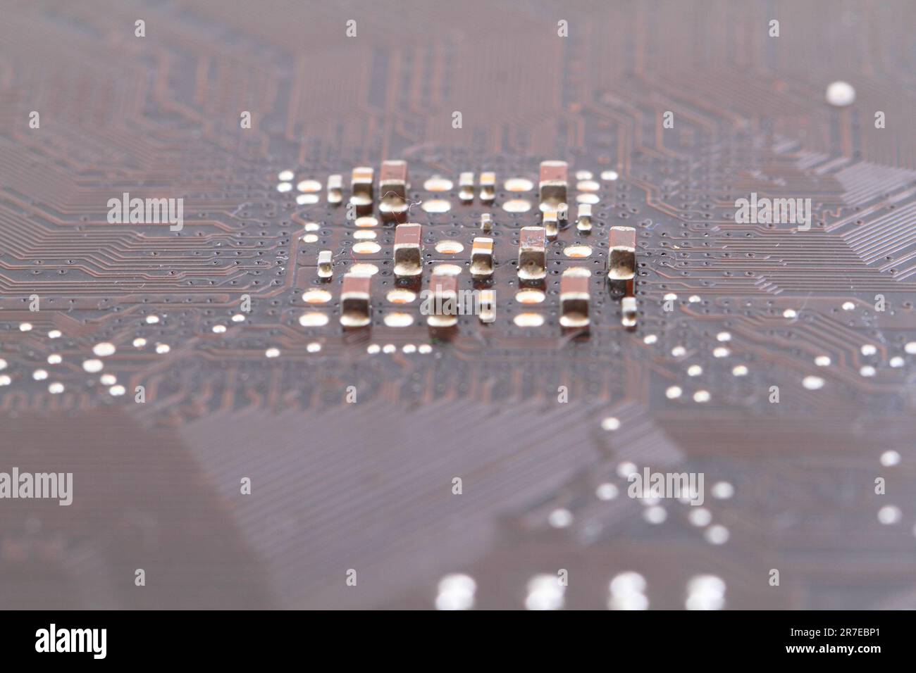 detail computer motherboard as nice technology background Stock Photo ...