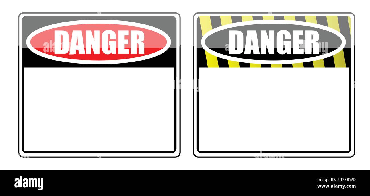 A damaged stop sign Stock Vector Images - Alamy