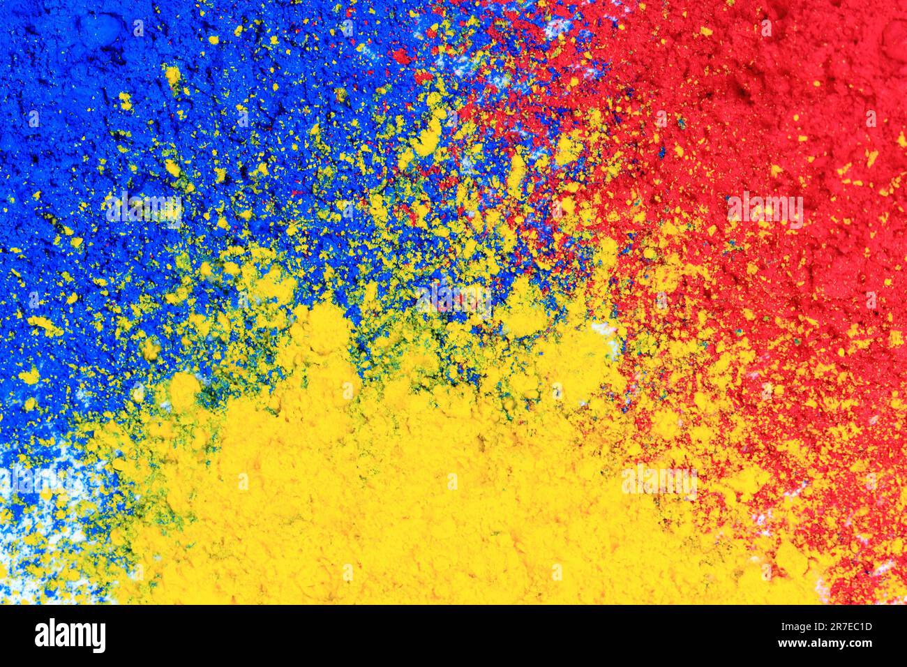 cmyk toner powder (cyan, magenta, yellow, black) as nice color ...