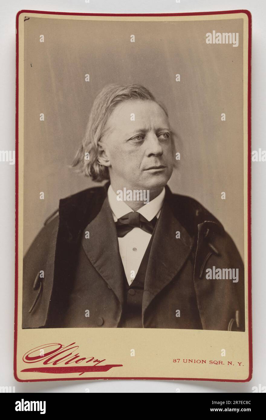 Henry Ward Beecher c. 1875 Stock Photo - Alamy
