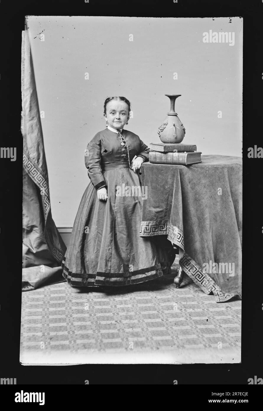 Mercy Lavinia Warren Stratton c. 1860-1870 Stock Photo - Alamy