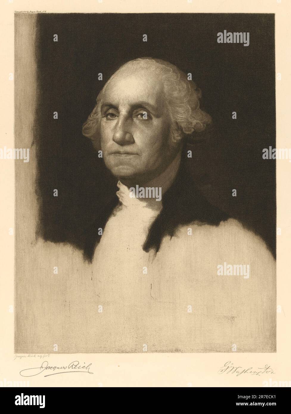 George Washington 1902 Stock Photo - Alamy