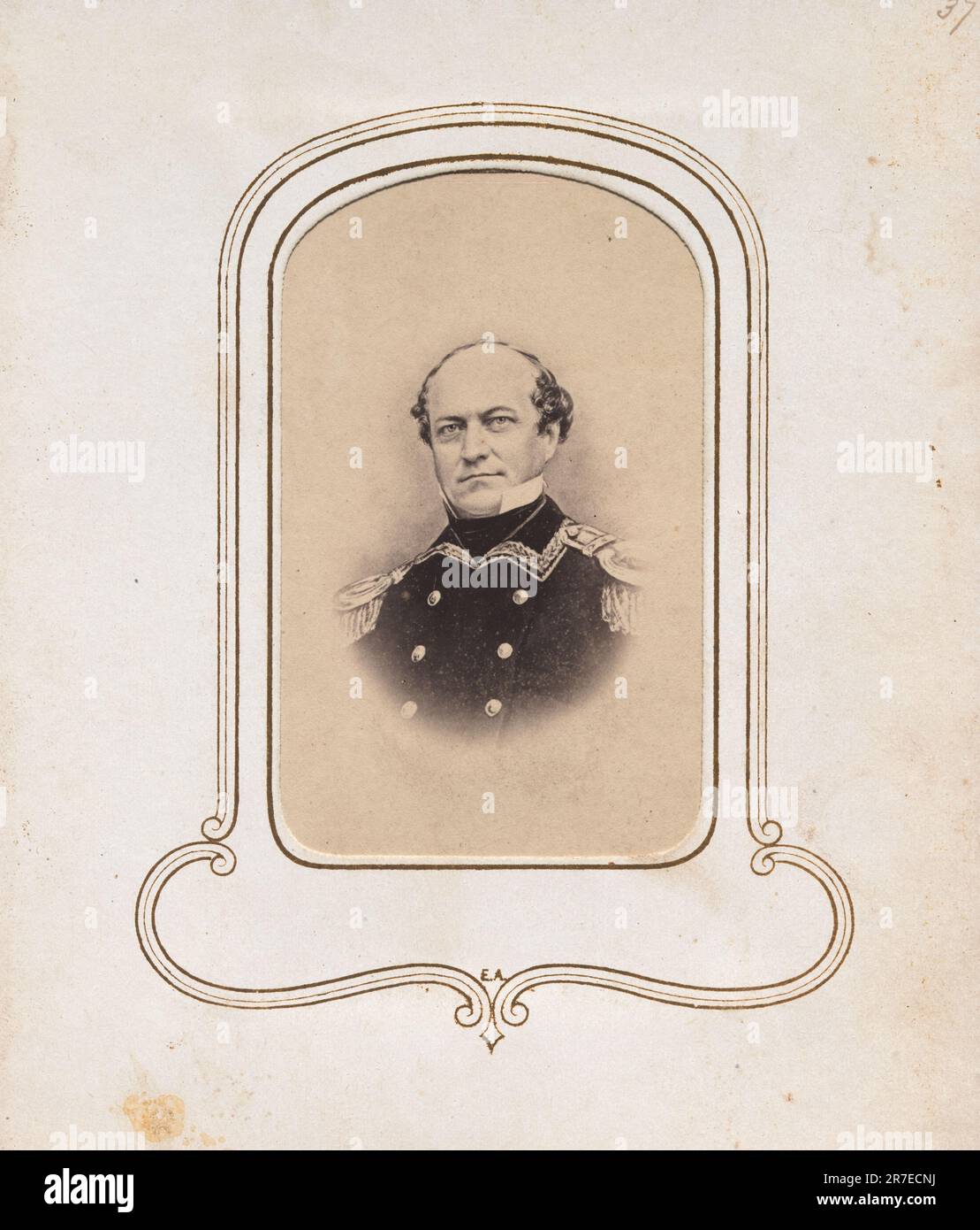 General Simmons c. 1861-1865 (after earlier photograph Stock Photo - Alamy