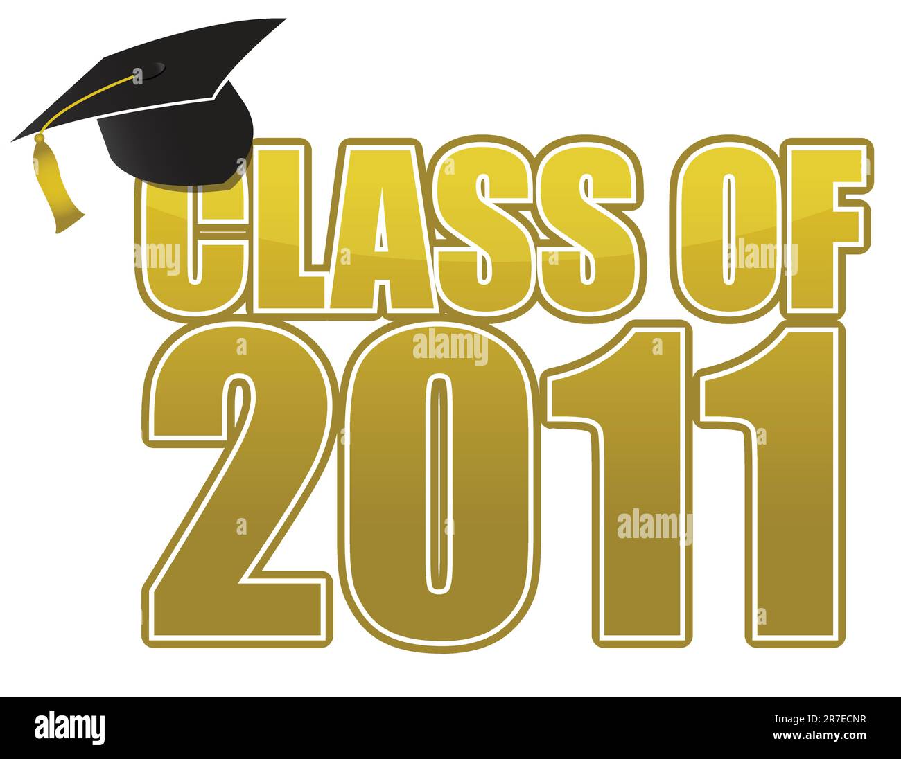 Graduation cap isolated on white background. / Graduation Stock Vector ...