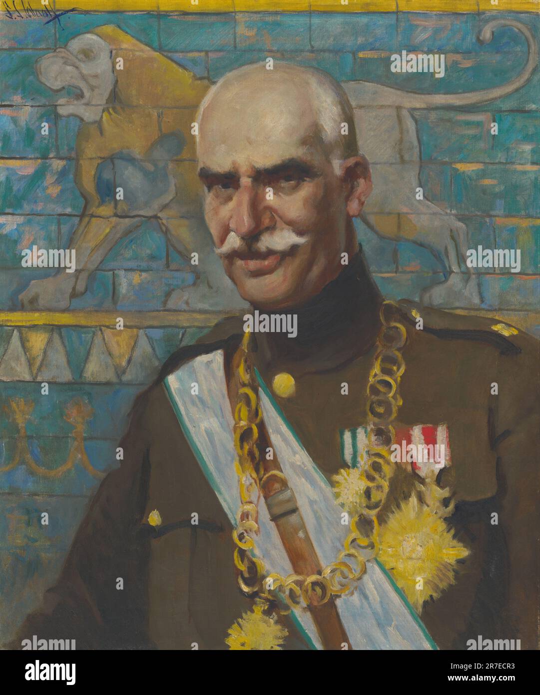 Reza Shah Pahlavi 1938 Stock Photo - Alamy