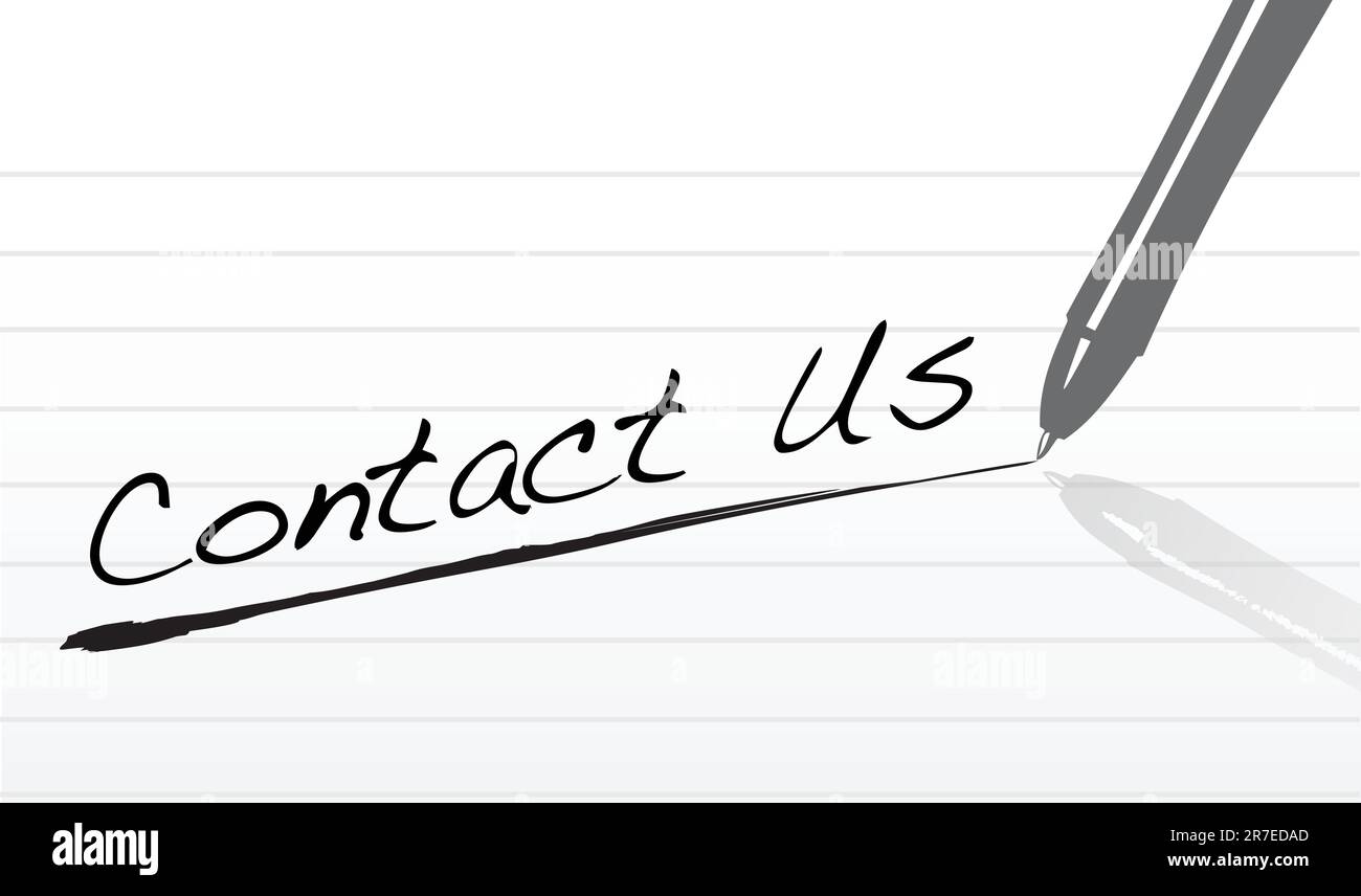 Pen and writing Stock Vector Images - Alamy