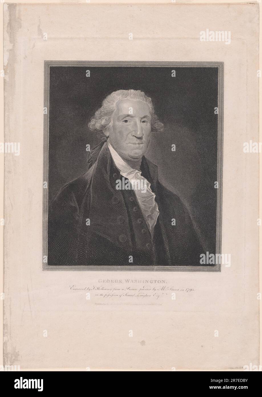 George Washington 1796 Stock Photo - Alamy
