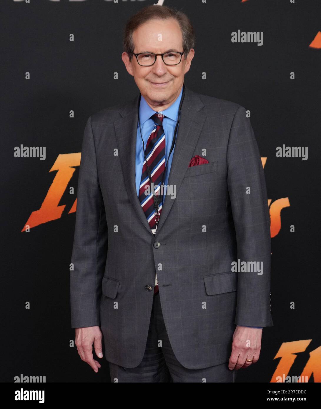 Los Angeles, USA. 14th June, 2023. Chris Wallace arrives at the ...