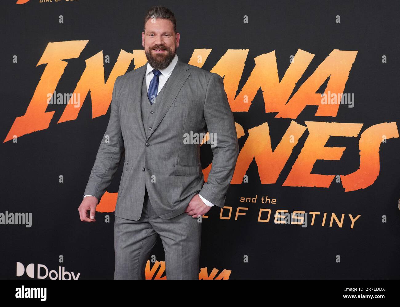 Olivier Richters arrives at the LucasFilms' INDIANA JONES AND THE DIAL ...