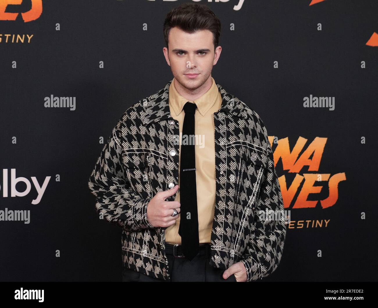 Los Angeles, USA. 14th June, 2023. Reed Horstmann arrives at the ...