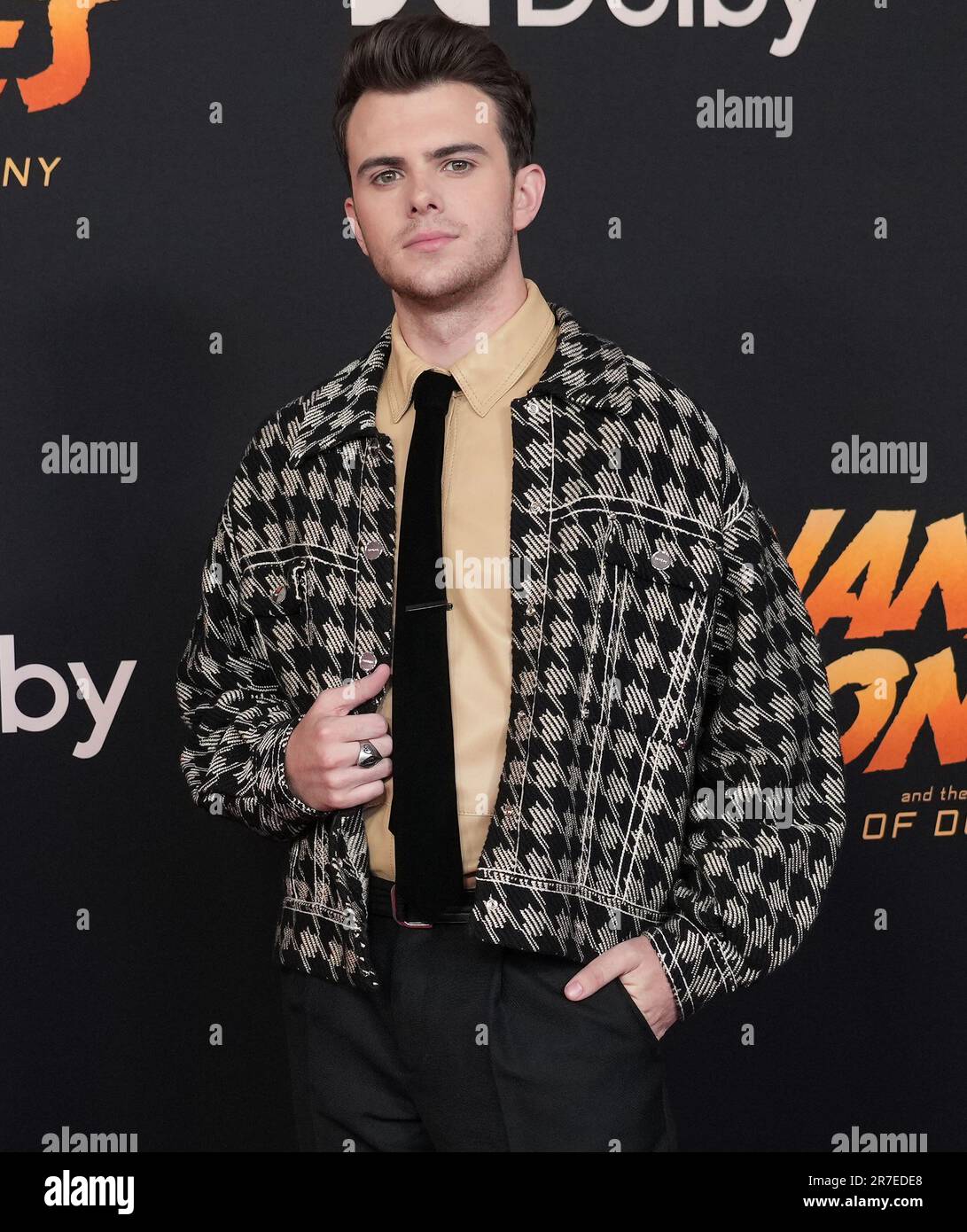 Reed Horstmann arrives at the LucasFilms' INDIANA JONES AND THE DIAL OF ...