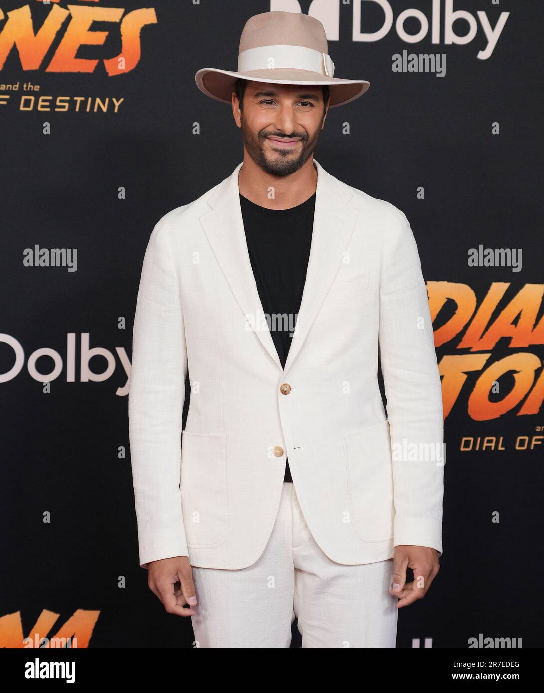 Alaa Safi arrives at the LucasFilms' INDIANA JONES AND THE DIAL OF ...
