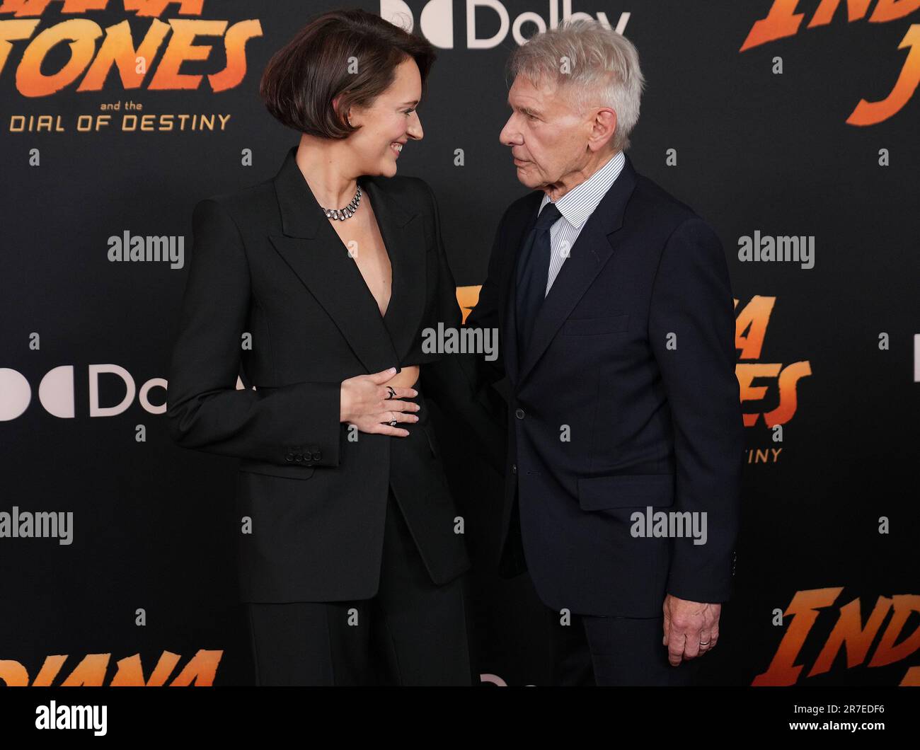 Phoebe waller bridge and harrison ford hi-res stock photography and ...