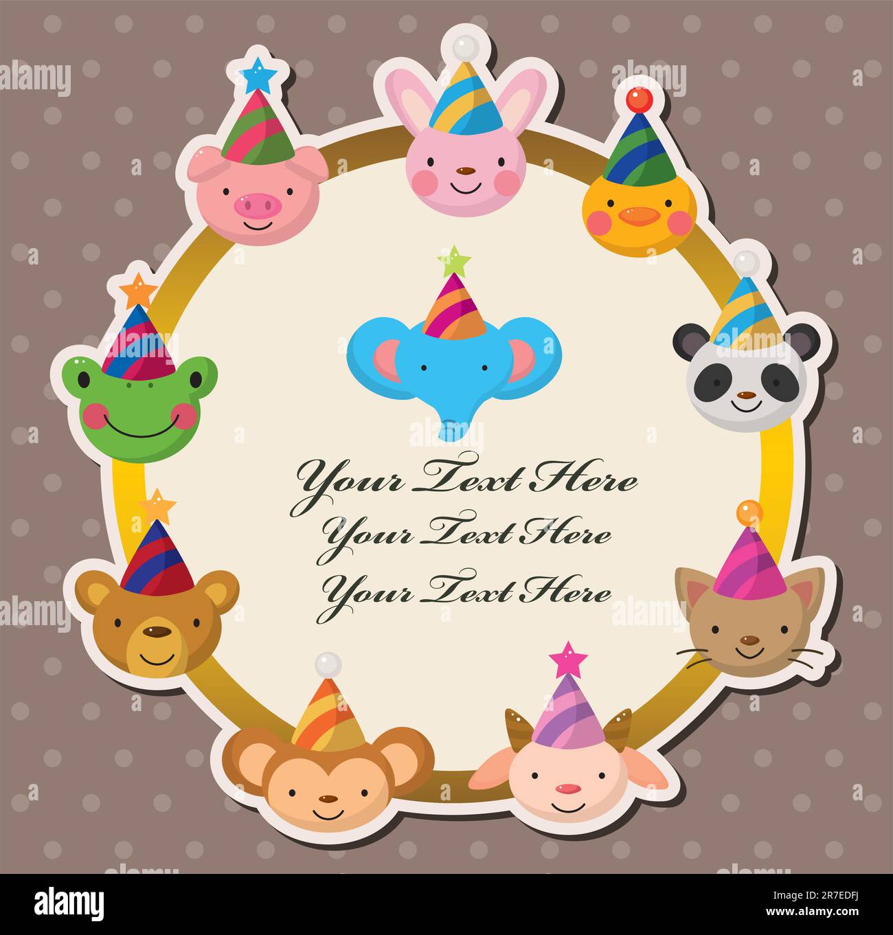 Cartoon mouse party Stock Vector Images - Alamy