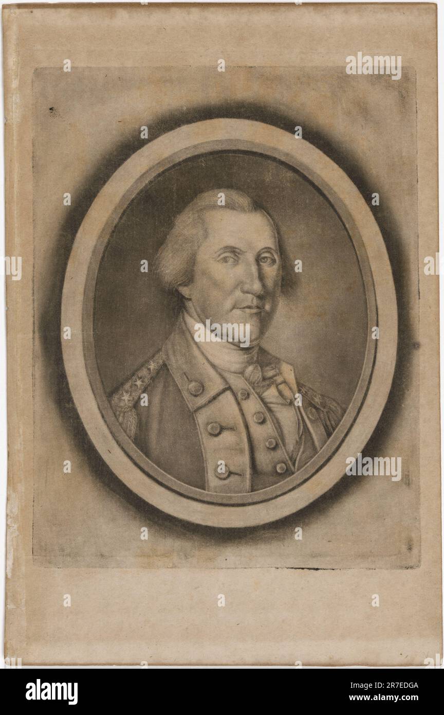 George Washington 1787 Stock Photo - Alamy