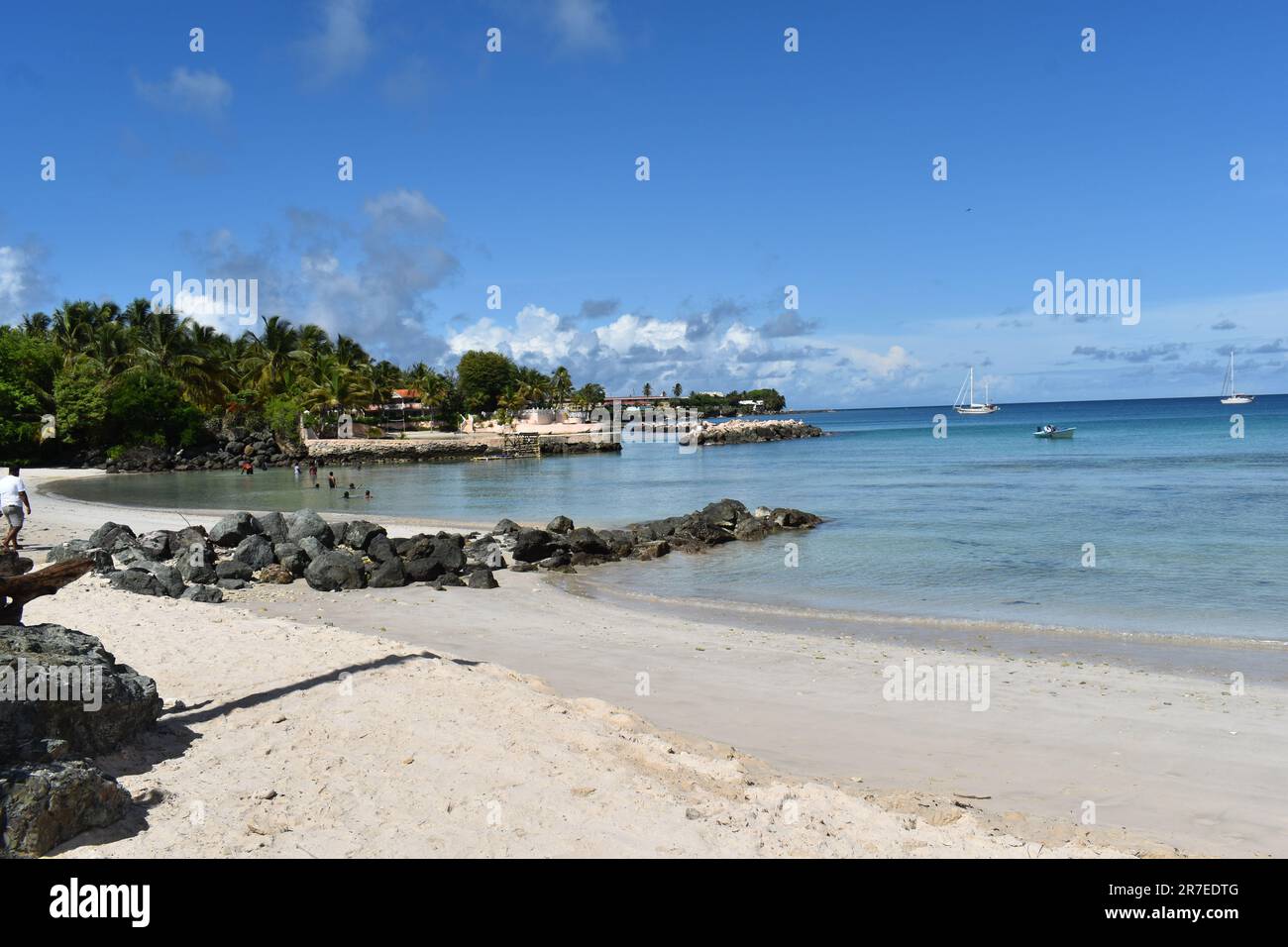 Swallow's Beach, Crown Point, Tobago Stock Photo - Alamy