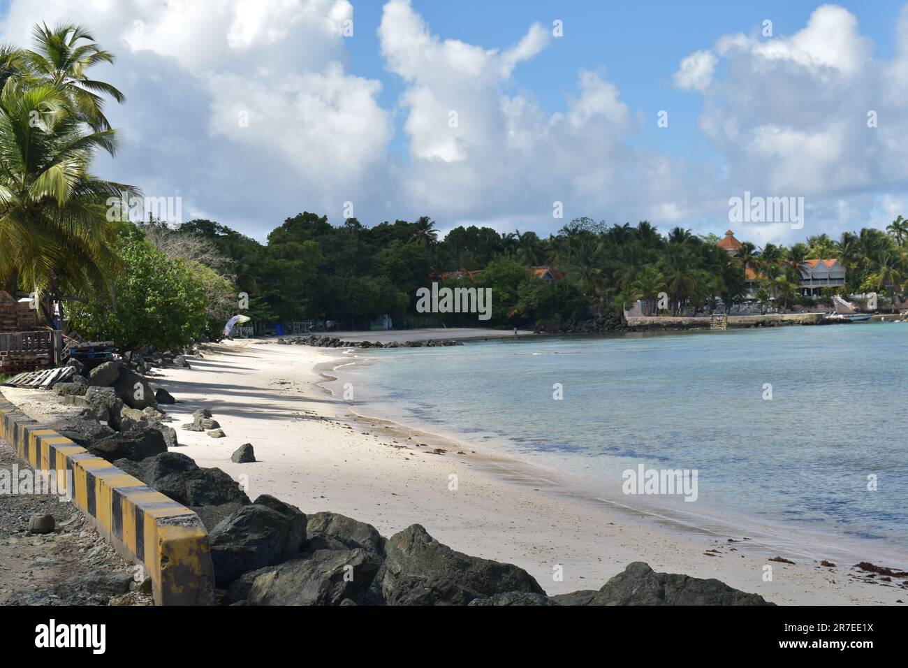 Swallow's Beach in Crown Point, Tobago, West Indies Stock Photo - Alamy