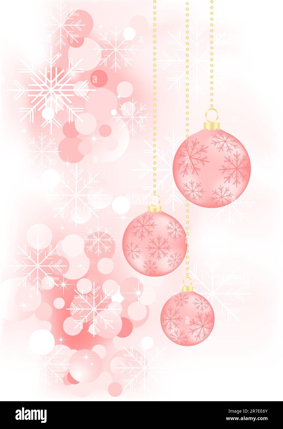 Abstract Christmas background for your design, vector illustration ...