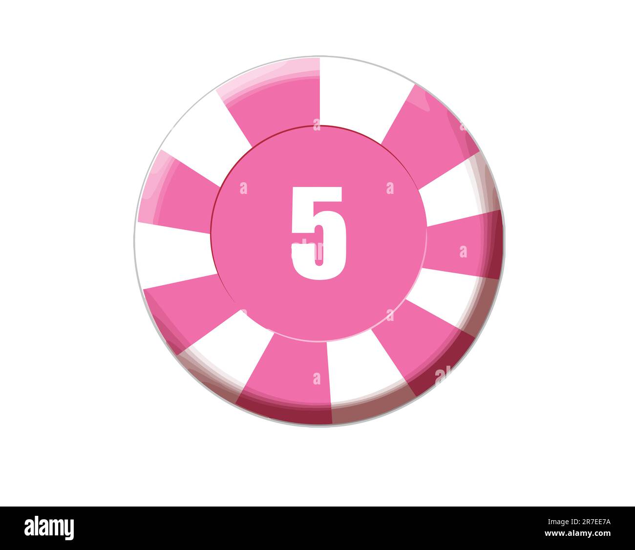 Roulette chip Stock Vector Images - Alamy