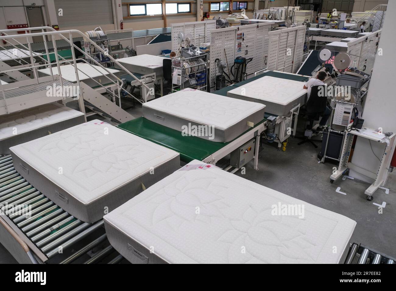 Mattresses manufacturing hi-res stock photography and images - Alamy