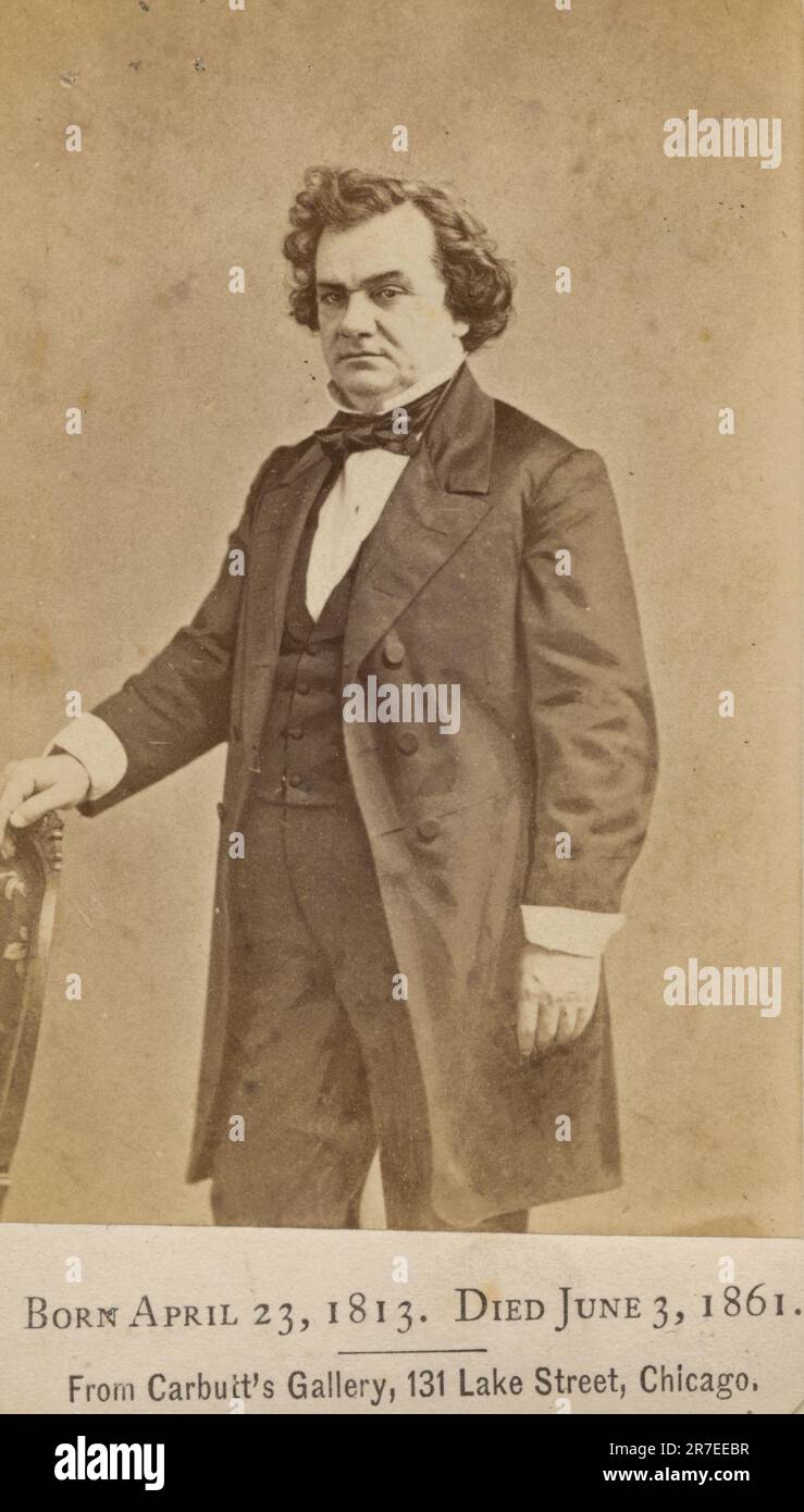 Stephen Arnold Douglas c. 1861 Stock Photo - Alamy