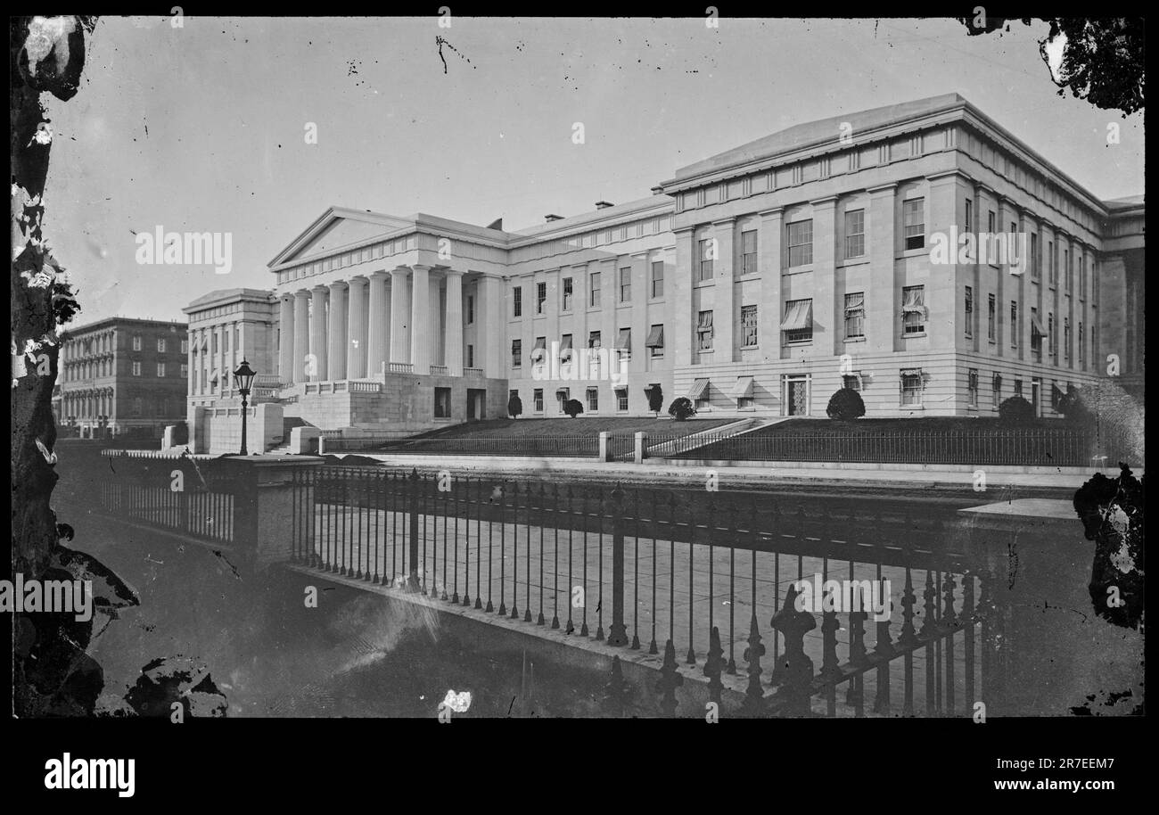 Patent Office c. 1870 Stock Photo - Alamy